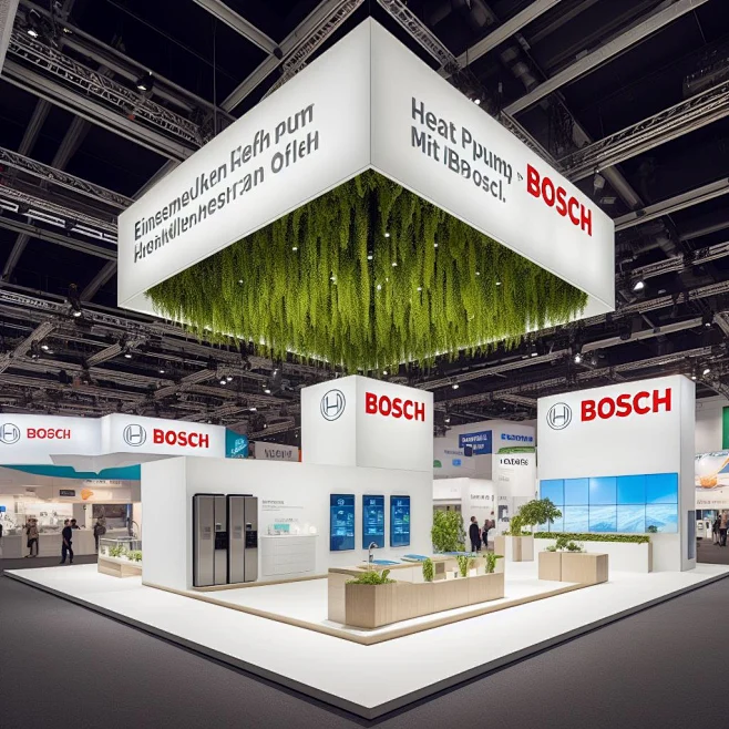 Exhibition booth 3D architecture interior design exhibition stand booth ...