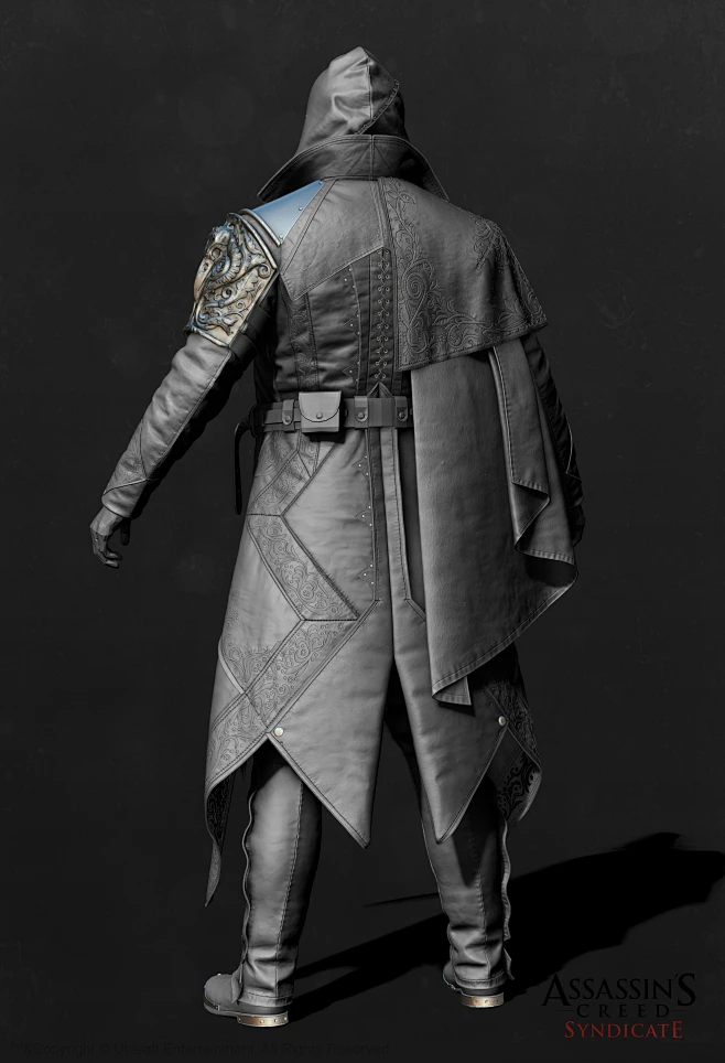 Assassin's Creed Syndicate - Jacob Outfit 07 Zbrush, Mathieu Goulet ...