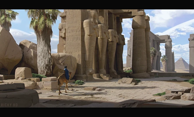 Desert Traveler, Ricky Ho : Desert Traveler by Ricky Ho on ArtStation.-花瓣网