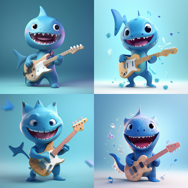 D118_Cute_blue_anthropomorphic_baby_Shark_playing_guitar_Cute_a_ccaf571e-5ec7-4a00-84b3-df51ca3f27ae