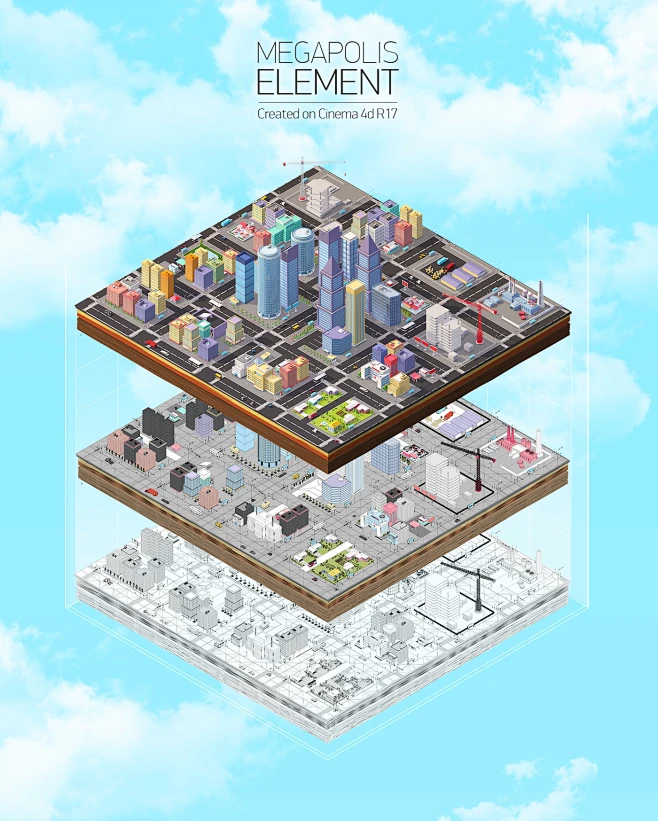 Ultimate Low Poly Megapolis (City + Suburbs) Pack 1 : Ultimate ...
