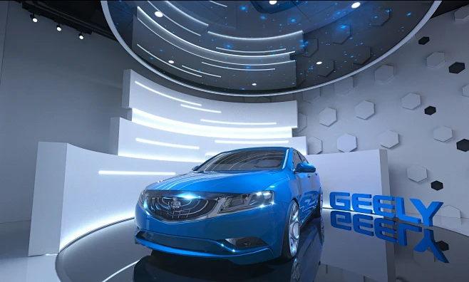 GEELY TECH EXPERIENCE CENTER@ 2018-花瓣网