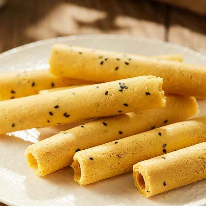 康师傅蛋酥卷奶油芝麻鸡蛋卷酥脆营养饼干休闲零食办公室108g*4盒-tmall.com天猫-花瓣网