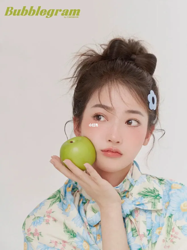 青苹苏打｜做pyq最甜的妹吧！ : BBG·Creative ️@九九诗 梦幻小花加清新的青苹果简直是酸酸甜甜就是你！ 快来戳我get同款甜美 - #深圳摄影工作室 #深圳探店 #深圳约拍 ...