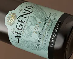 Algenib 红酒标签设计 – 世界包装-花瓣网