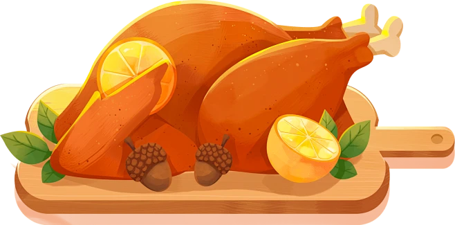 canva-感恩节享美食温馨插画-火鸡-MAFPSR-nYfg.png (1600×791)-花瓣网