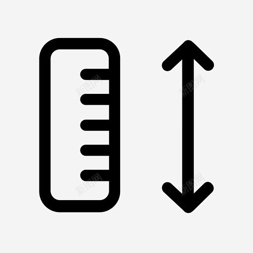 高度顶部比例图标高清素材 从上到下 从下到上 刻度 标尺 比例 测量 顶部 高度 免抠png 设计图片 免费下载