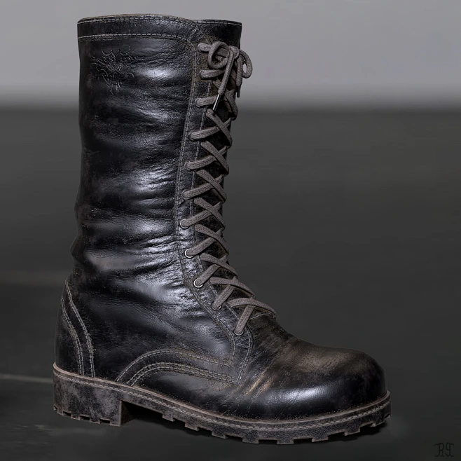 Army Boot Real time -花瓣网