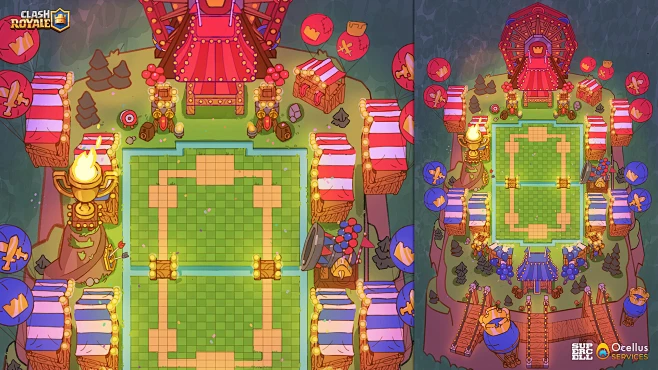 Clash Royale - Season 39 : Clash Fest Village Arena-花瓣网