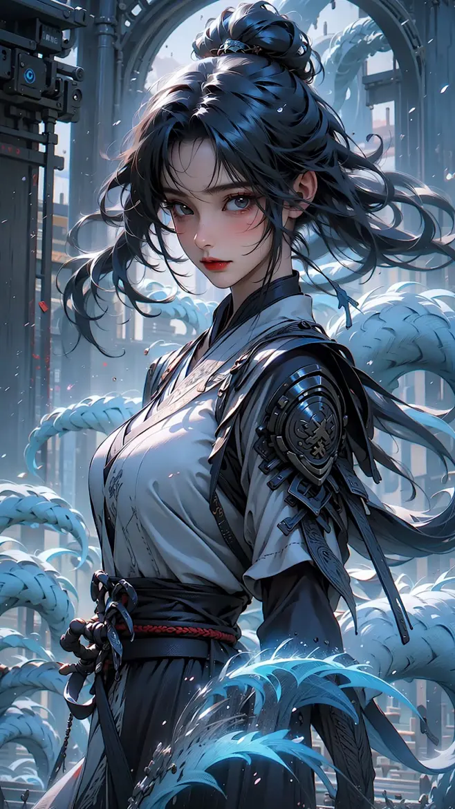 1girl,field of blades,yushui-花瓣网