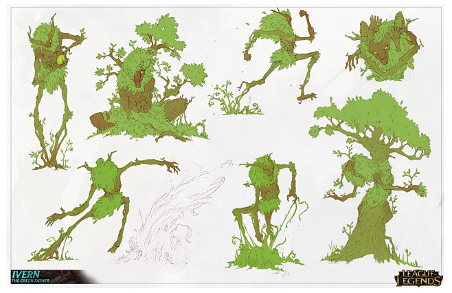 植物原画树原画来自cgbook.cn (1784)