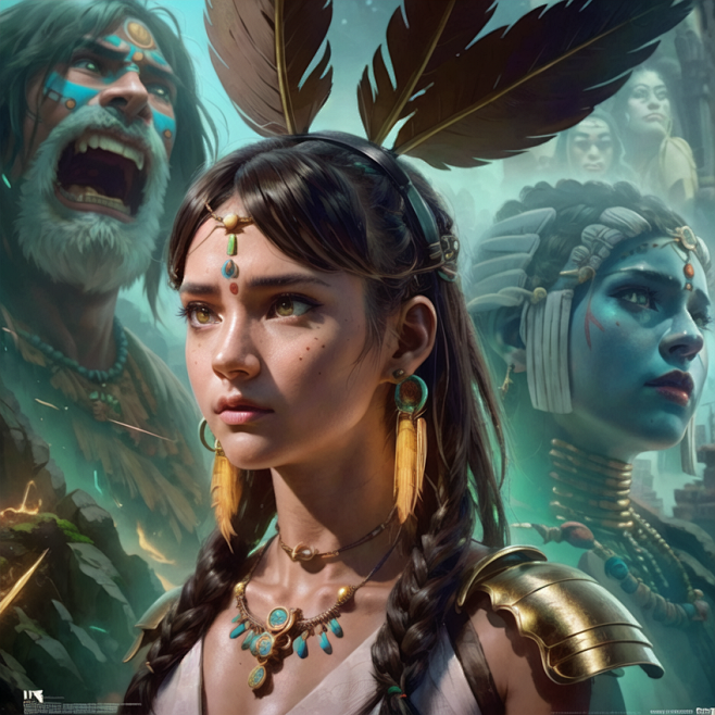 赛博朋克 传统玛雅