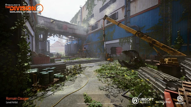 The Division 2 : RAID 02 Foundry (Lighting work), Romain Dauger : Super ...