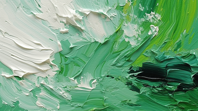 绿色渐变风格油画肌理感底纹底图背景图