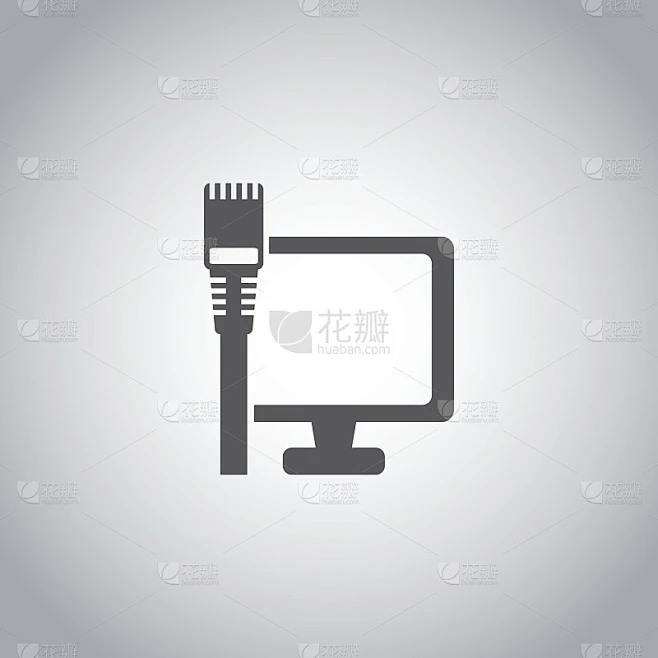 网络连接图标素材-花瓣网