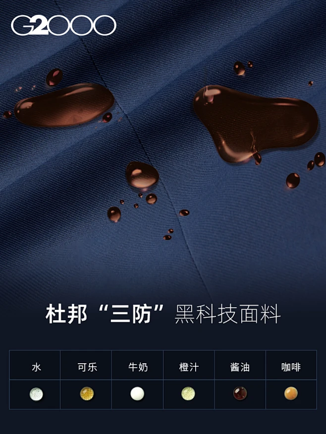 G2000男装 春季新款商务平驳领西服三防面料可机洗西装外套-tmall.com天猫-花瓣网