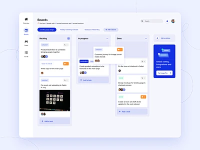 Asapp - Boards web view kanban web app to do web to do list task ...