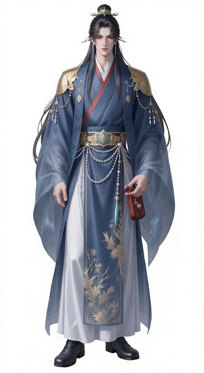 F.1男生古风立绘-LoRA-星星的星-LiblibAI-花瓣网