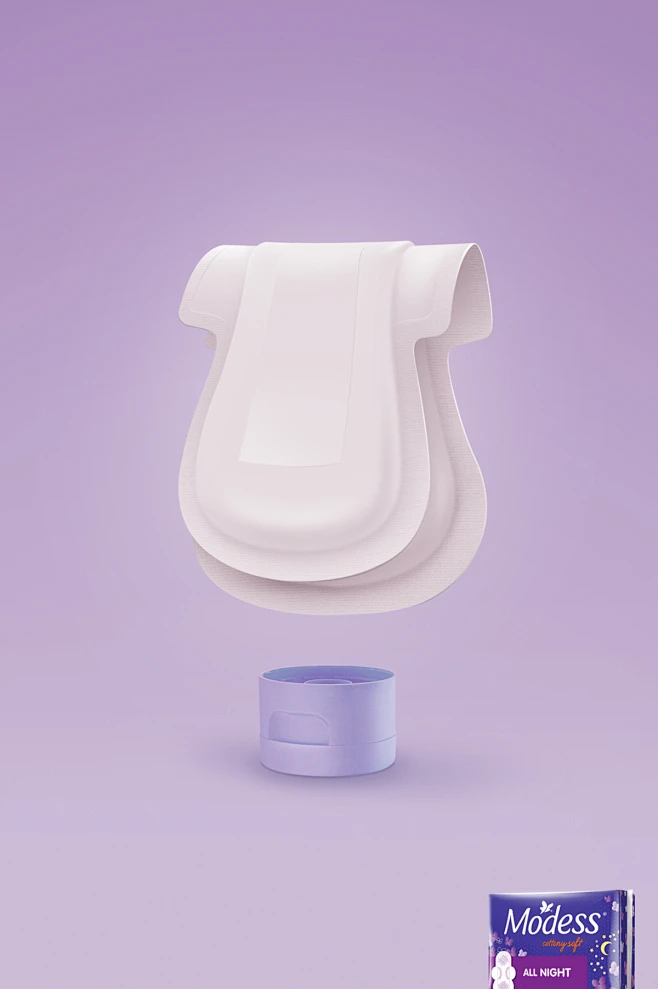 All Night : Modess All Night Sanitary Napkins-花瓣网