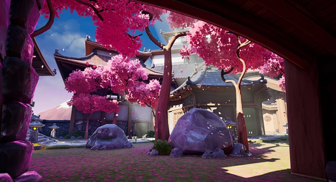 Overwatch FanArt - Hanamura - Unreal Engine 4, Álvaro Arnanz ...