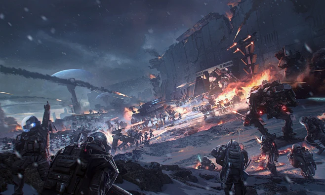 The Wandering Earth Mobile Game KV-花瓣网