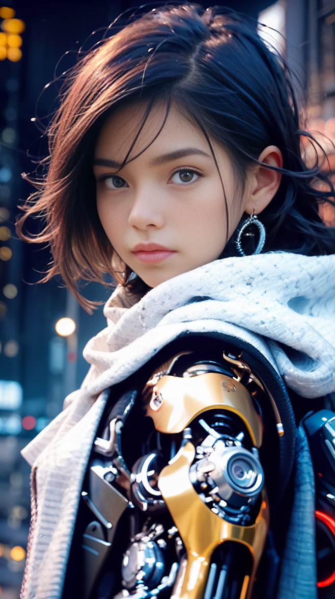 00077-979154284-a girl,Sideways looking back at the camera,Exquisite facial features,pretty face ...