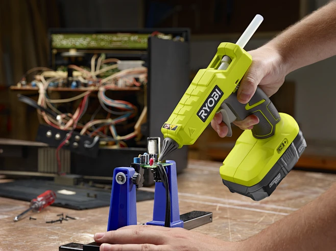 18V ONE+ Hot Glue Gun - RYOBI Tools : 18V ONE+ Hot Glue Gun-花瓣网