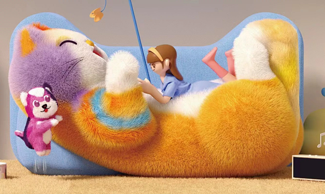 2022 618 创意天猫头