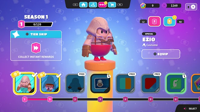 Fall Guys: Ultimate Knockout (2022) | Game UI Database-花瓣网