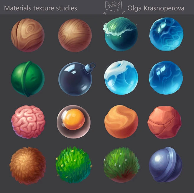Material study-花瓣网