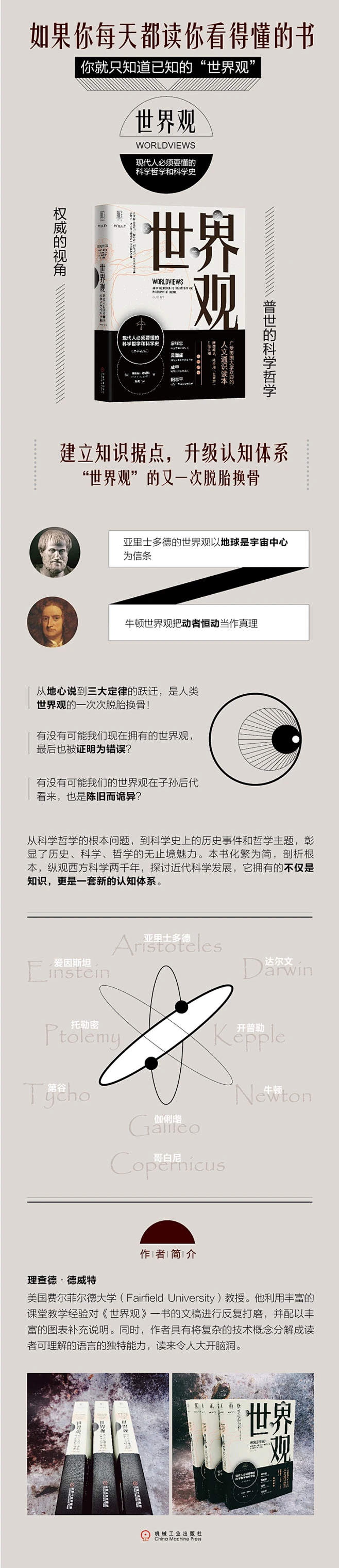 《世界观: 现代人必须要懂的科学哲学和科学史（原书第2版）》([美]理查德?德威特（Richard DeWitt） 孙天 译)【简介_书评 ...