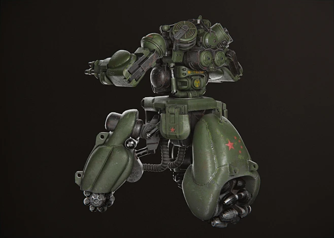 Sentry Bot-花瓣网