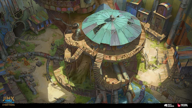 JINX 修复了所有问题 - 视觉开发图片_单体建筑图片素材-花瓣网