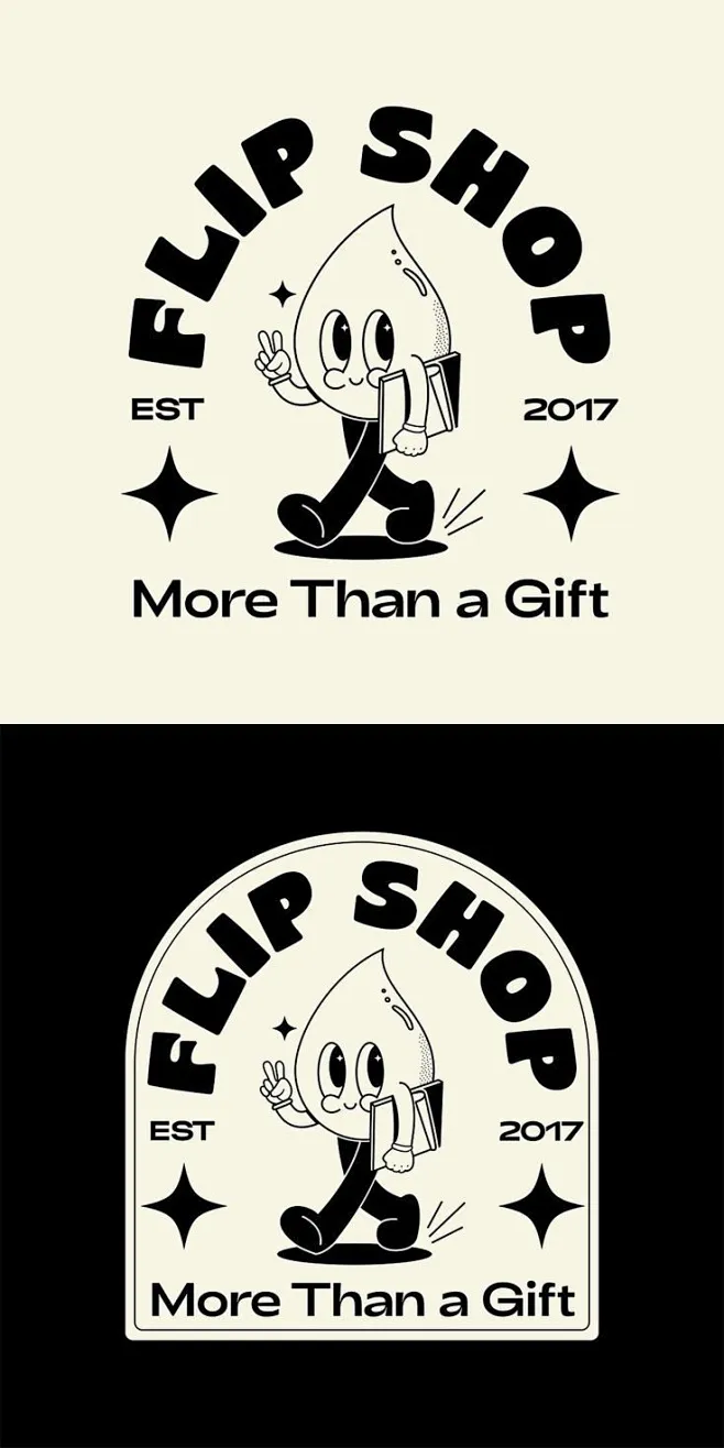 Flip Shop Logo-花瓣网