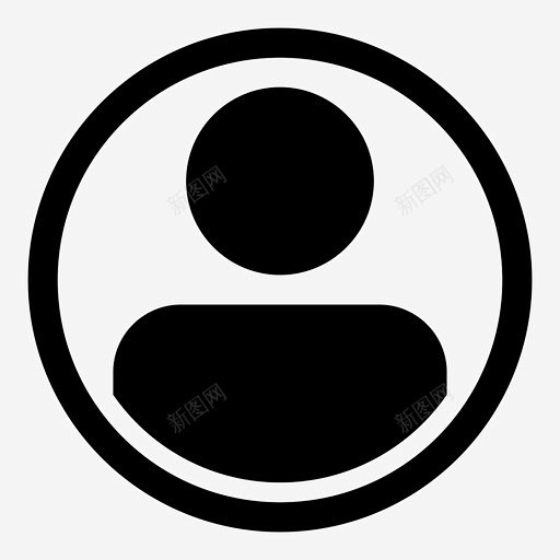 用户头像客户端图标 标志 UI图标 设计图片 免费下载 页面网页 平面电商 创意素材