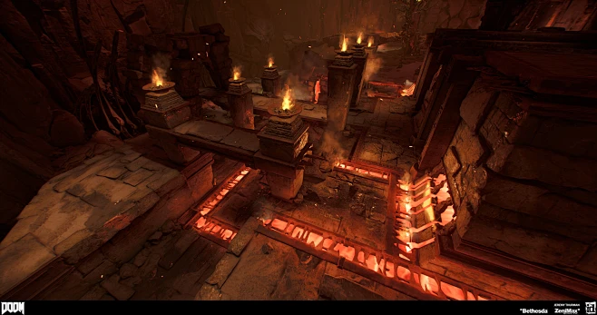 DOOM - Titan, Jeremy Thurman : World Building for Titan Arena. Austin ...