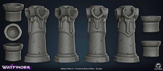 Wayfinder - Stone Pillars-花瓣网