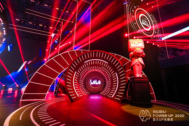 B站 POWER UP 2020百大UP主颁奖典礼-案例分享-图集-活动汪