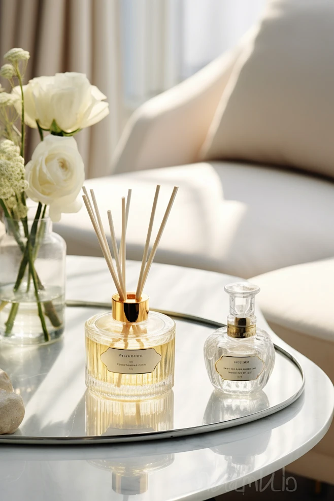 geomyidae_Glass_fragrance_marble_coffee_table_Modern_minimalist ...