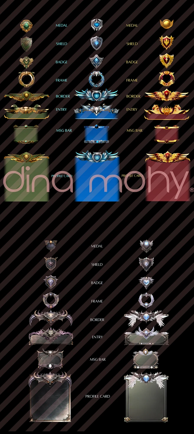 SVGA Live gift vap json lottie animation gif design Game Art TikTok ...