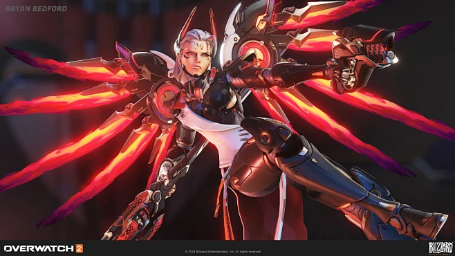 Vengeance Talon Mercy - Overwatch 2-花瓣网