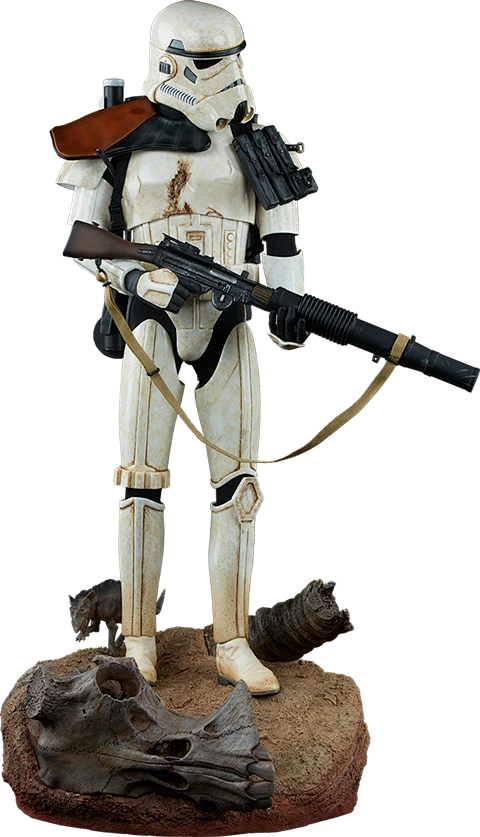 Star Wars Sandtrooper Premium Format(TM) Figure by Sideshow : The ...