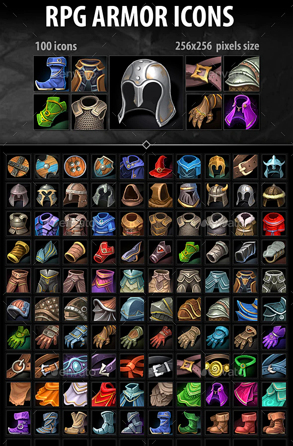 RPG Armor Icons