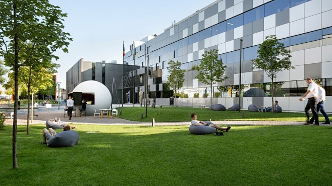 UNIT.City第一阶段，乌克兰 / 景观建筑工作室KOTSIUBA : 工业园区重新焕发活力