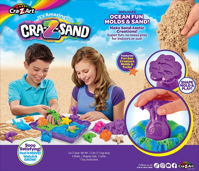 Amazon.com: Cra-Z-Art CRA-Z-Sand Make and Create Bakery Set : Toys & Games