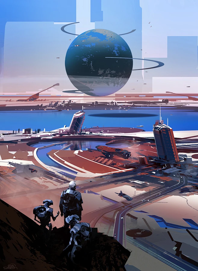 sparth . : Art Director - Halo-花瓣网