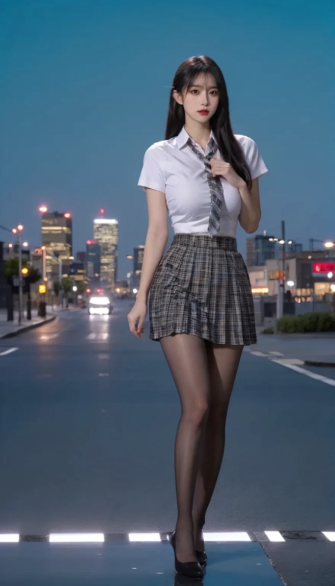 【明月腿控】网红jk制服配长腿黑丝｜LiblibAI-花瓣网