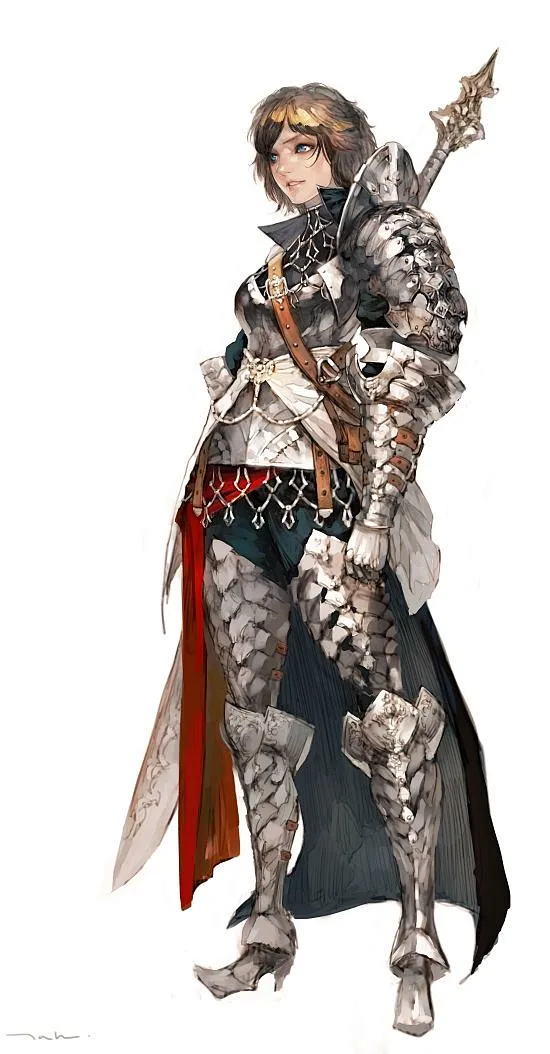 knight by tahra on deviantART-花瓣网