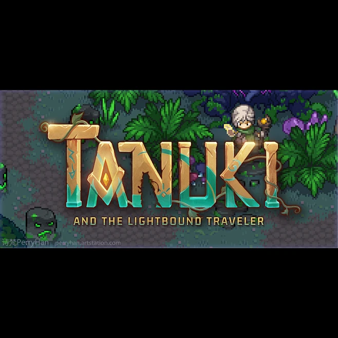 Tanuki LOGO-花瓣网