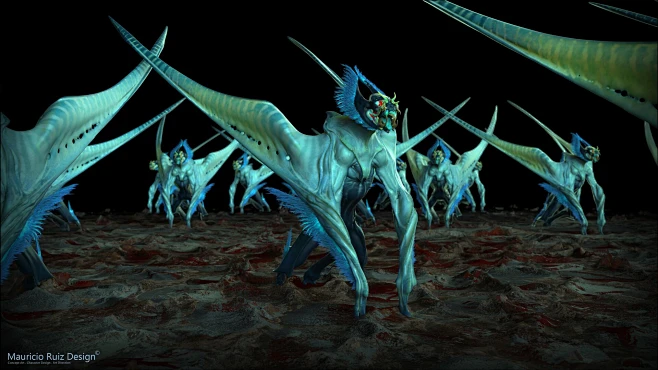 Flying Creature Concept-花瓣网